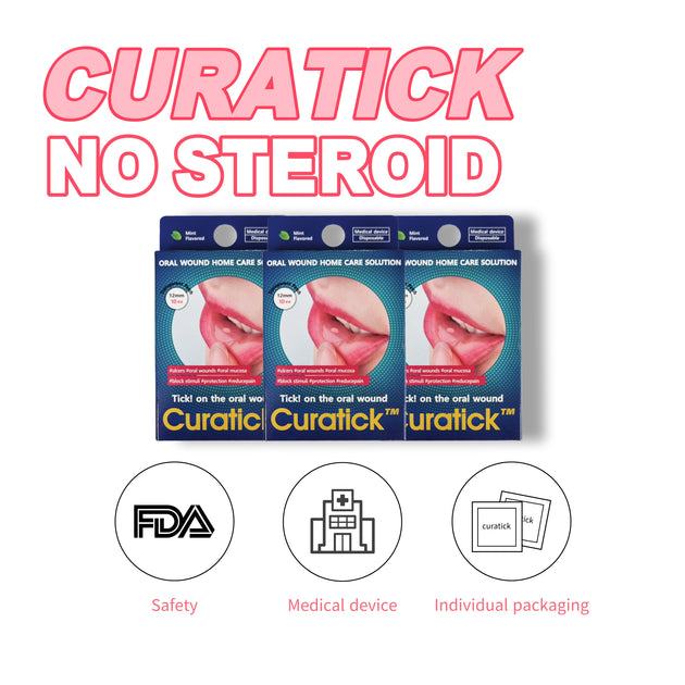 Curatick™ - Fast Relief for Mouth Ulcers & Oral Wounds